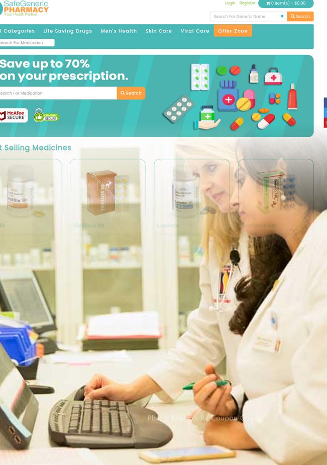 Pharm Express Rx: Operational But Anonymous Online Drug Store ...